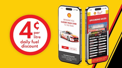 The Shell V-Power racing team app | Shell Australia