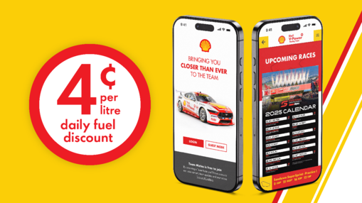 The Shell V-Power racing team app | Shell Australia