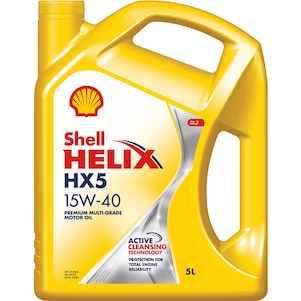Shell Helix HX5 SN/CF, A3/B3 15W-40 | Shell Australia